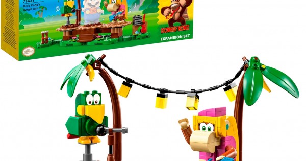 LEGO Super Mario Dixie Kong's Jungle Jam Expansion Set (71421) - 71421
