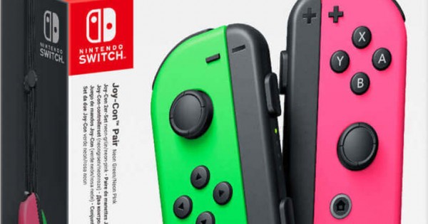 Nintendo Joy-Con Pack Neon Green/Neon Pink - Χειριστήριο Nintendo ...